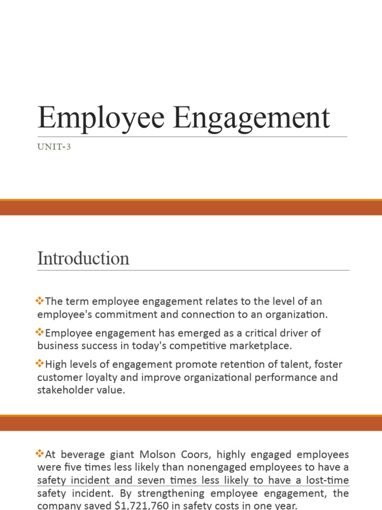 Employee Engagement | PDF | Job Satisfaction | Employment