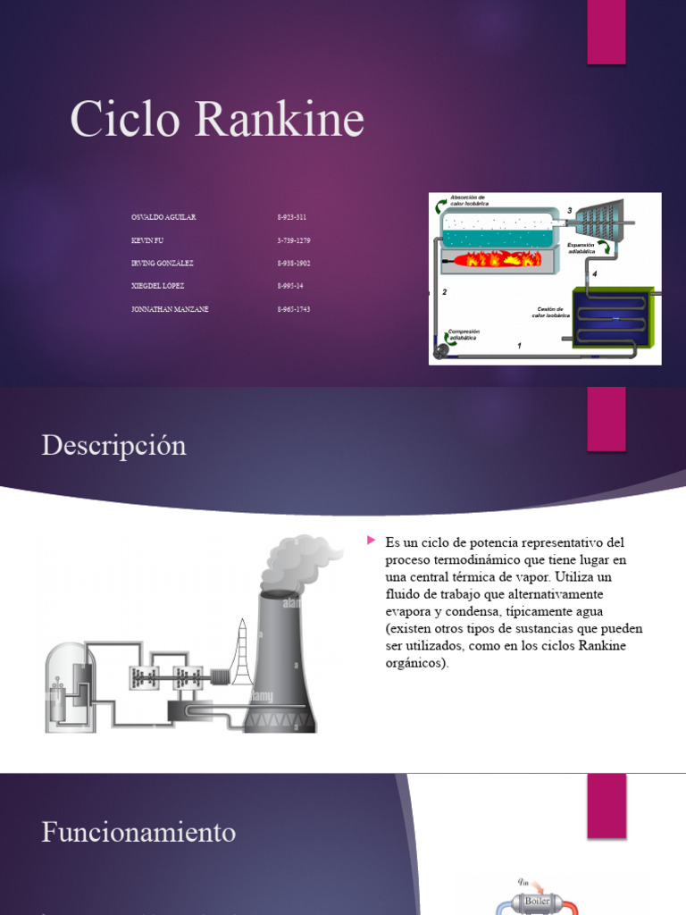Ciclo Rankine | PDF | Vapor | Gases