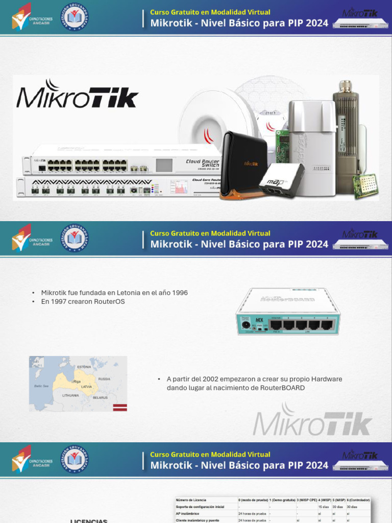 Mikrotik Presentación | PDF | Calidad de servicio | Enrutador (Computación)