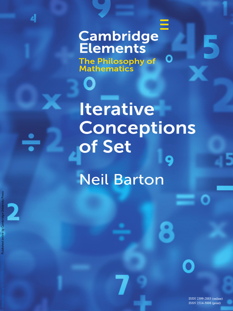 Iterative Conceptions of Set | PDF | Theory | Mathematics
