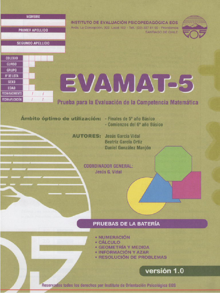 Evamat 5 | PDF