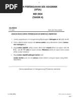 Pengukuhan Sej THN 4 Unit 1-3 | PDF