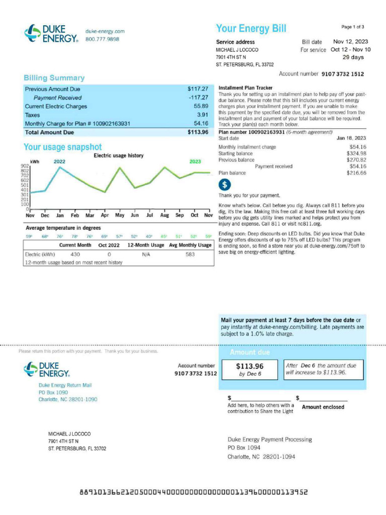 Duke Energy M.L | PDF