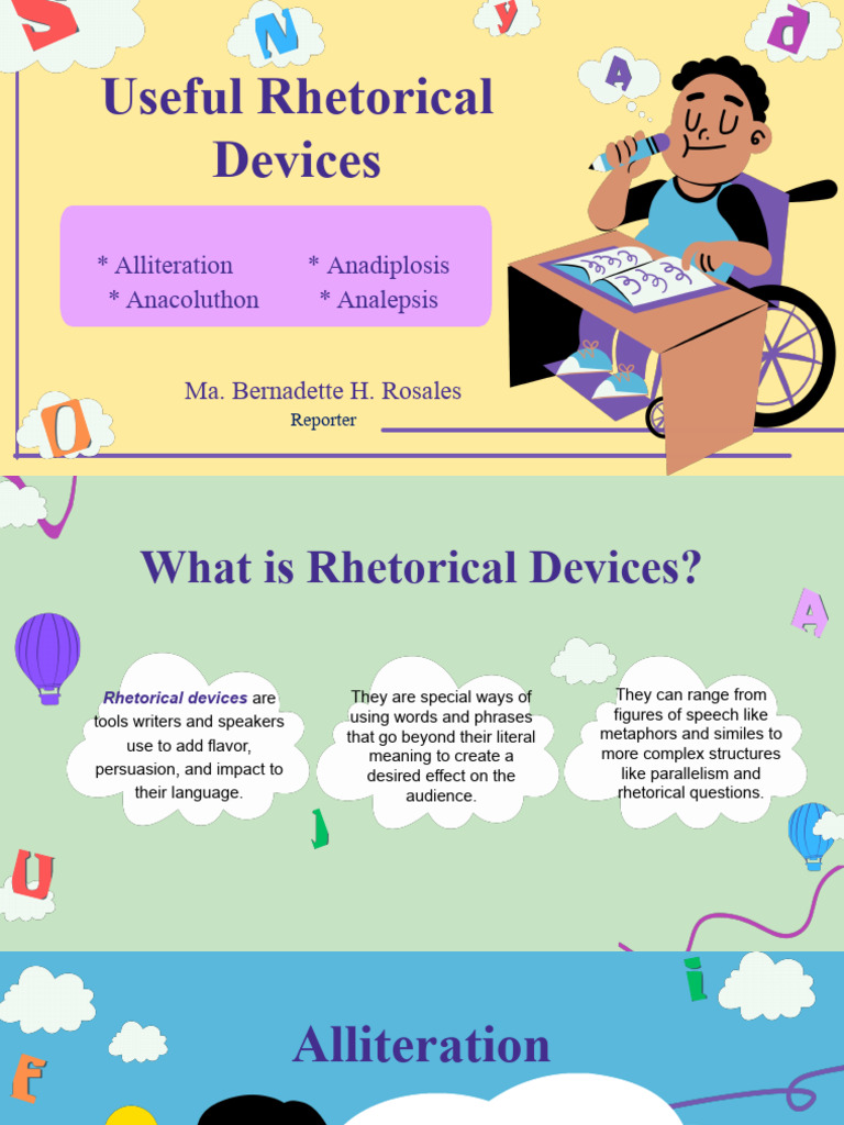 Rhetorical Devices | PDF | Linguistics