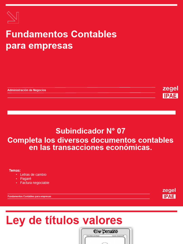 Il2 - Tema 7 | PDF | Pagaré | Economias