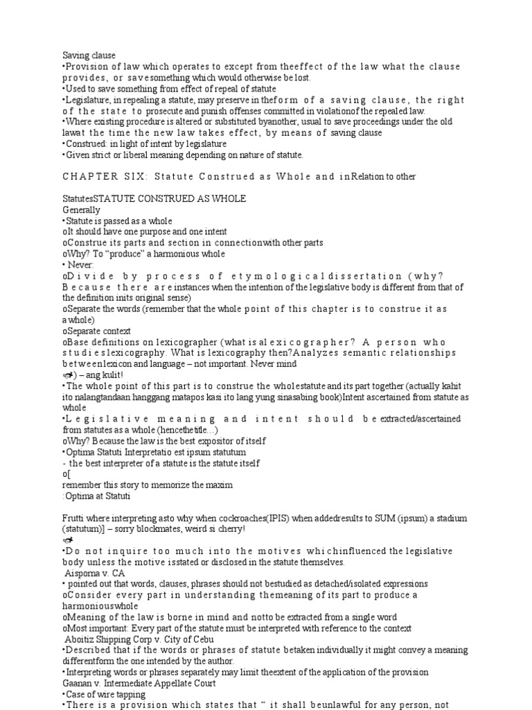 Saving Clause | PDF | Eminent Domain | Statutory Interpretation