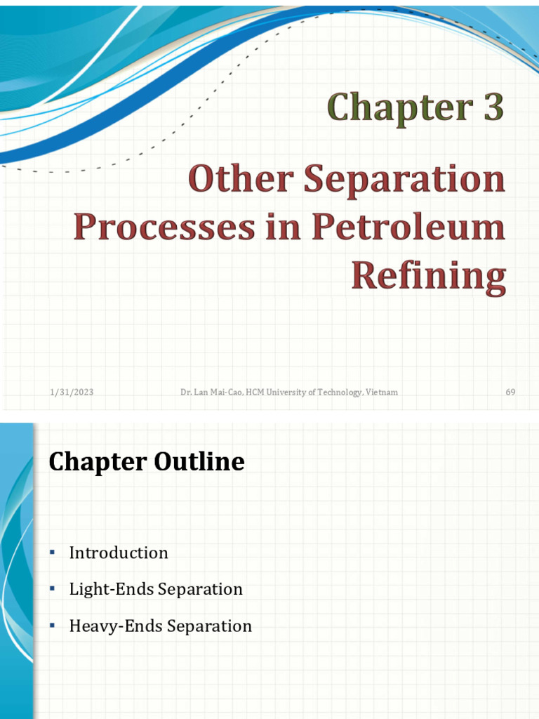 Petroleum Refining Separation Processes | PDF | Oil Refinery | Distillation