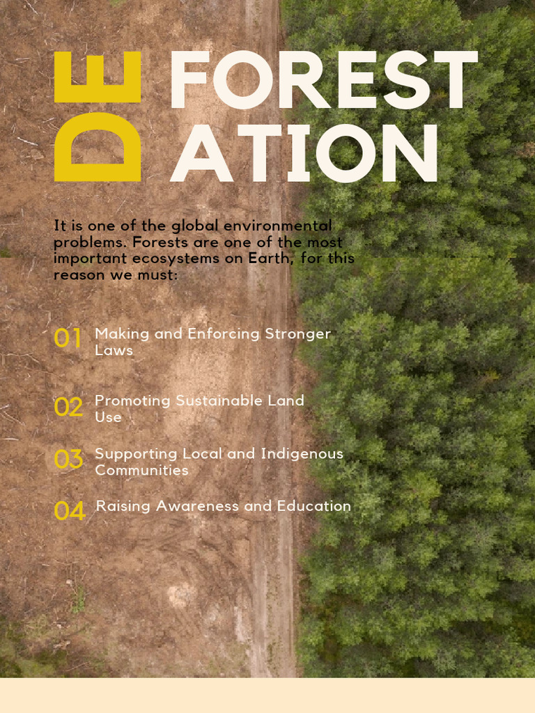 Sean P - Poster Deforestation | PDF