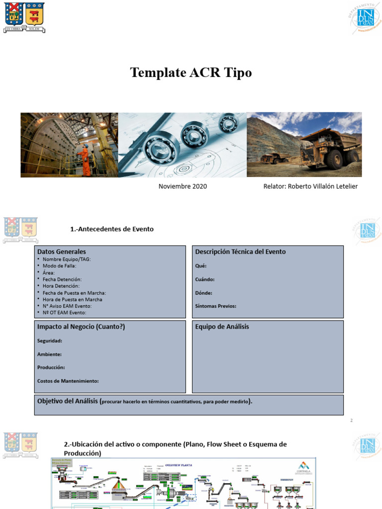 Template ACR de Referencia | PDF