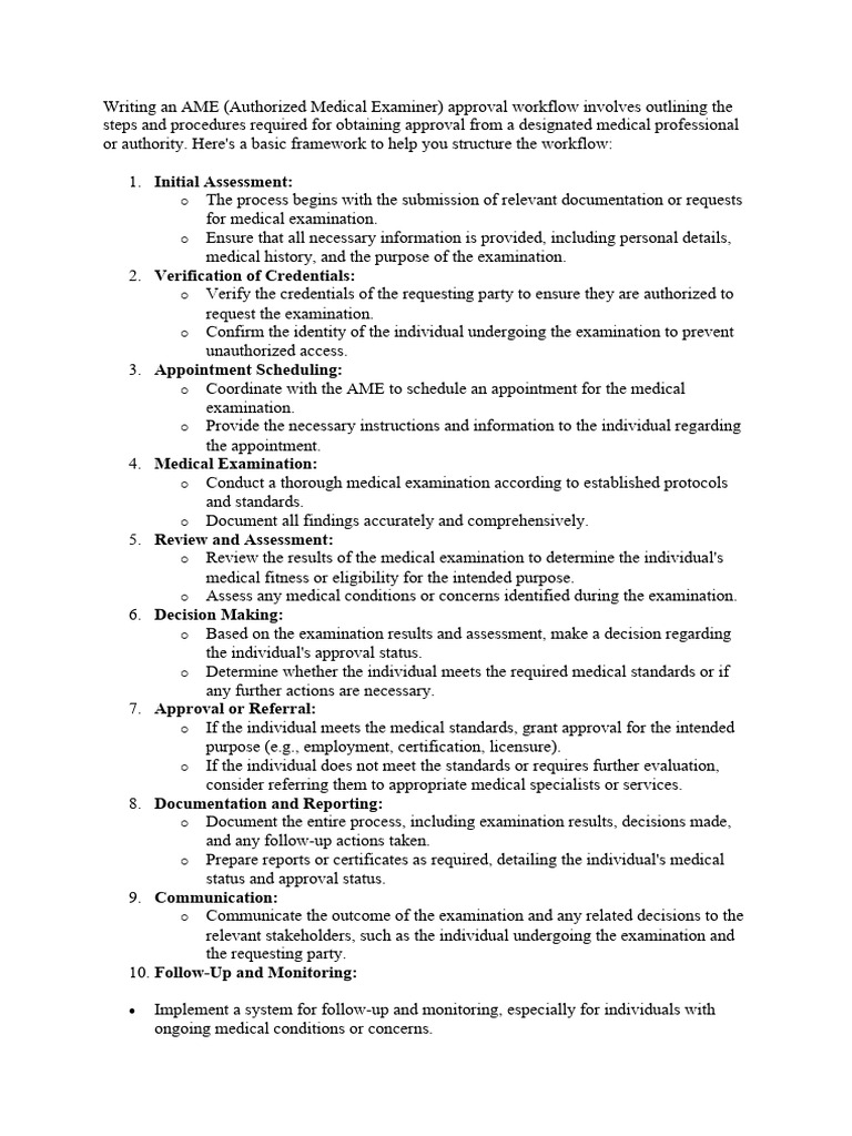 Writing An AME | PDF | Regulatory Compliance | Audit