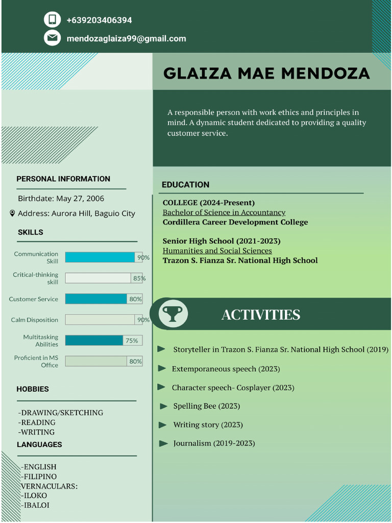 Gwy Resume | PDF