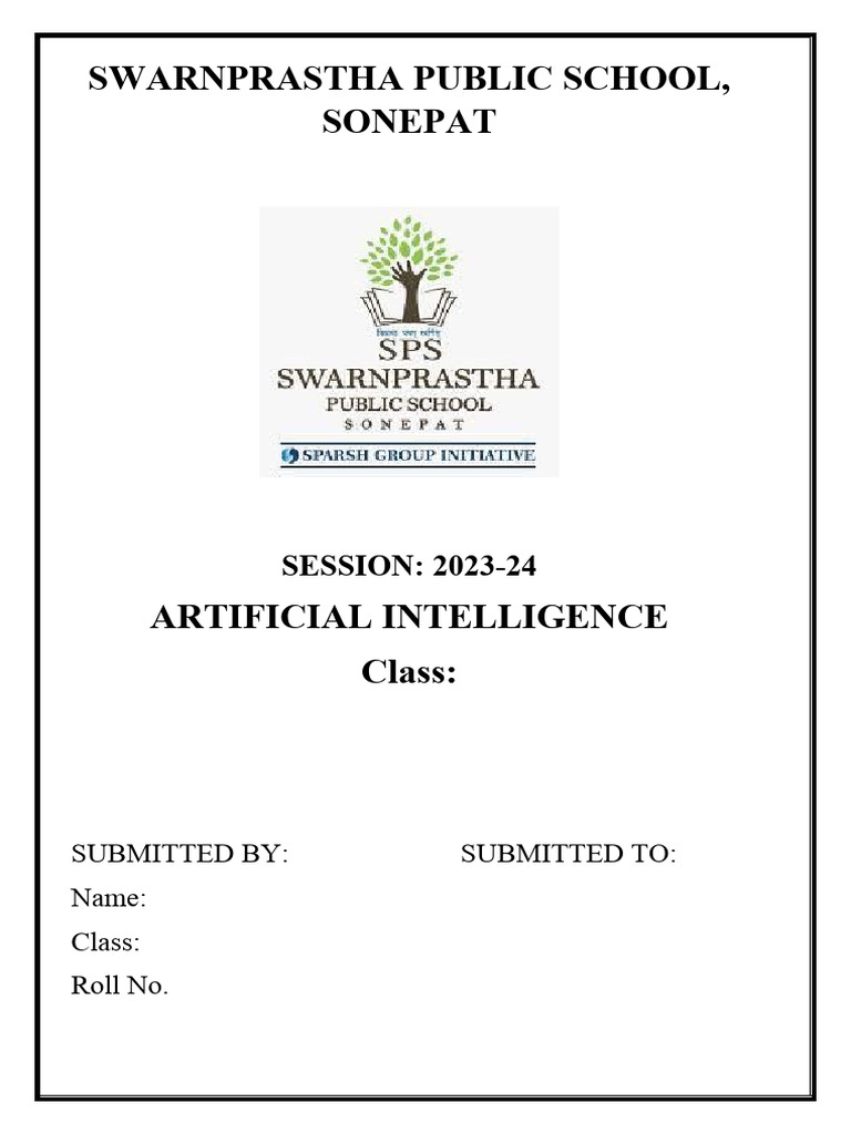 Practical File (AI) | PDF | Artificial Intelligence | Intelligence (AI) & Semantics