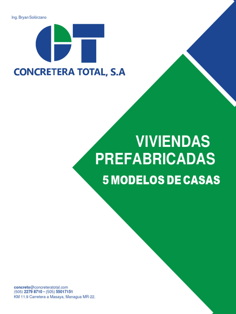 Catálogo de Viviendas Prefabricadas CT 2023 814 BRS PDF | PDF