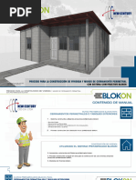 Sistema Constructivo Blokon | PDF | Hormigón | Ingeniería de Edificación