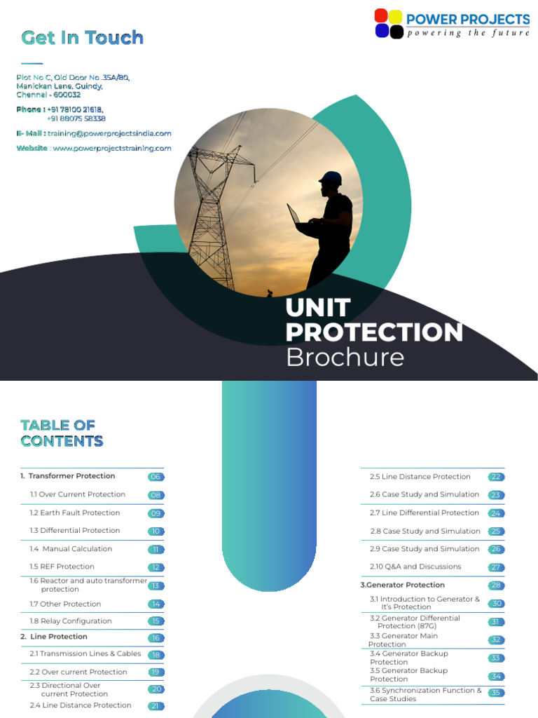 Power System Protection Pdf Transformer Electric Power Transmission