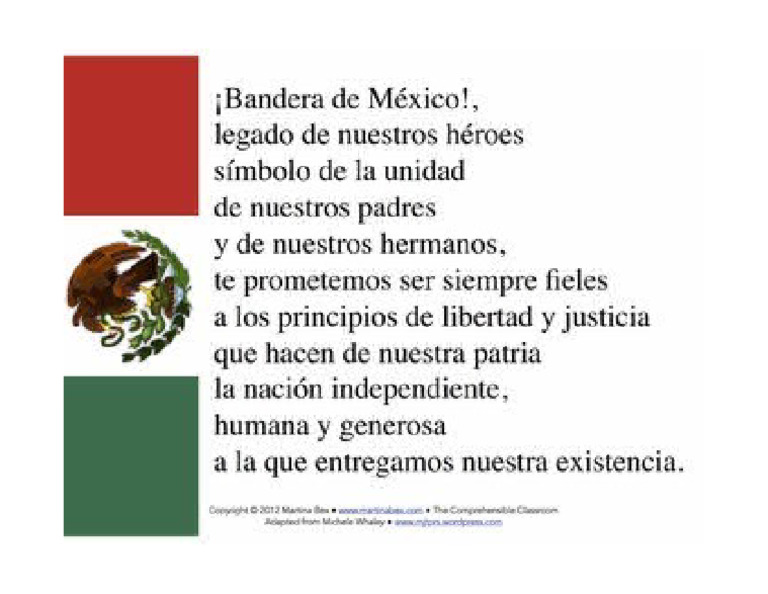 Juramento A La Bandera | PDF