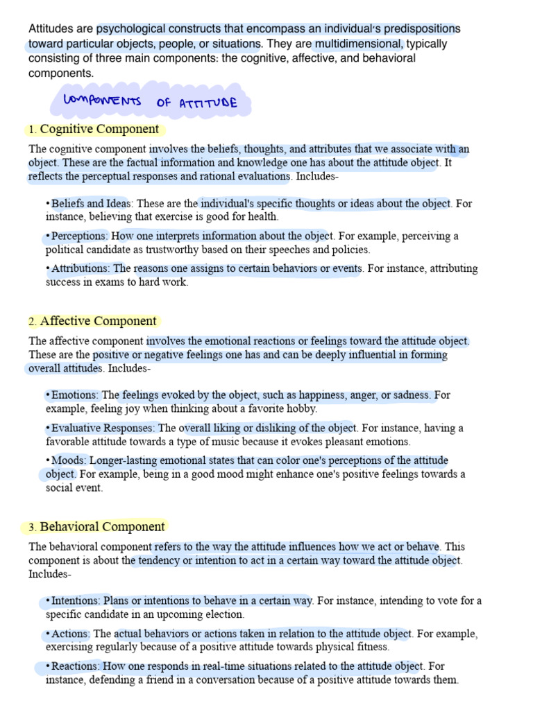 Basics of Organisational Behaviour | Download Free PDF | Attitude ...