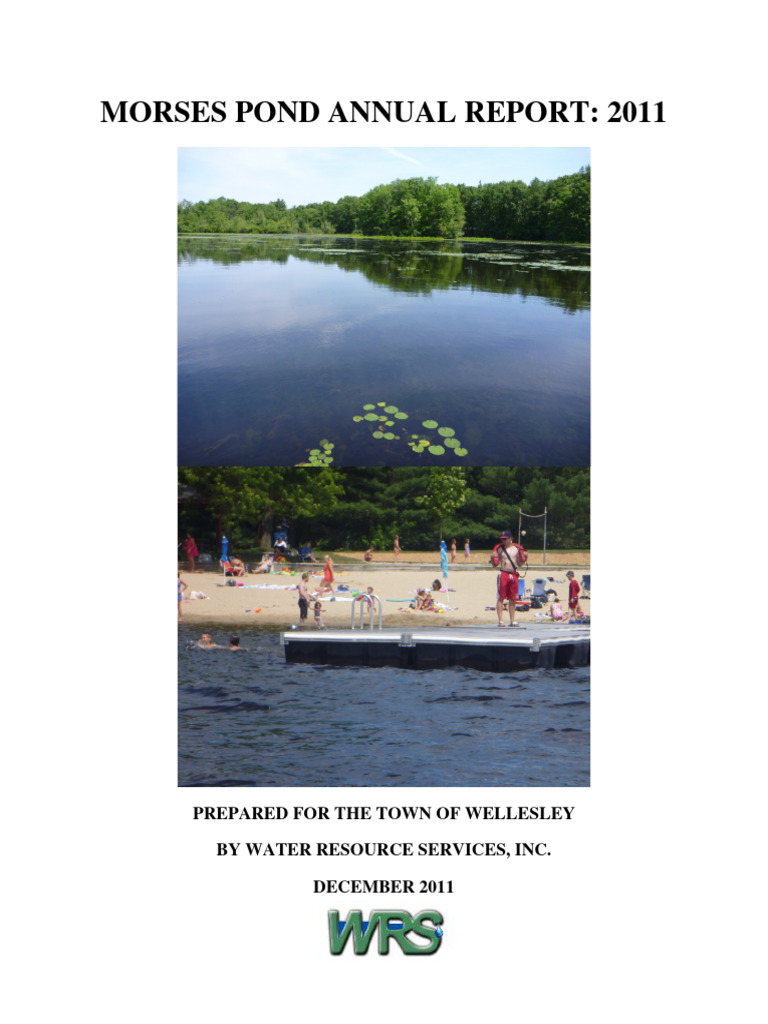 Morses Pond 2011 Annual Report | PDF | Earth Sciences | Plants