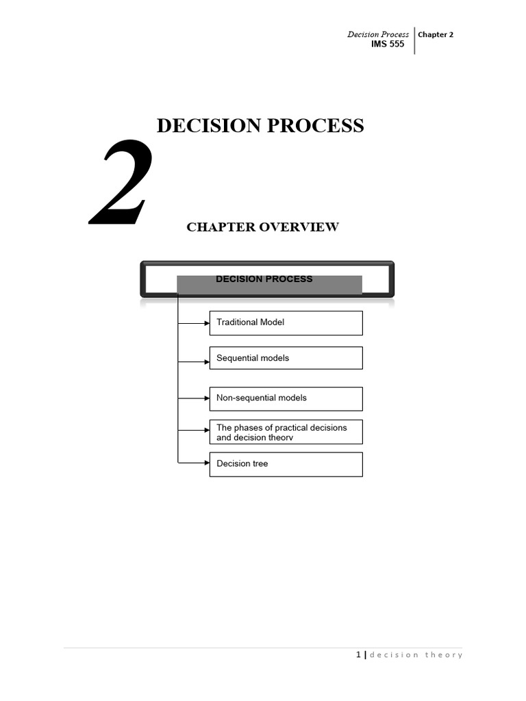 CP CH2 Ims555 | PDF | Decision Making | Theory