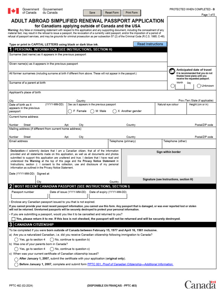 PPTC 482 | PDF | Passport | Notary Public