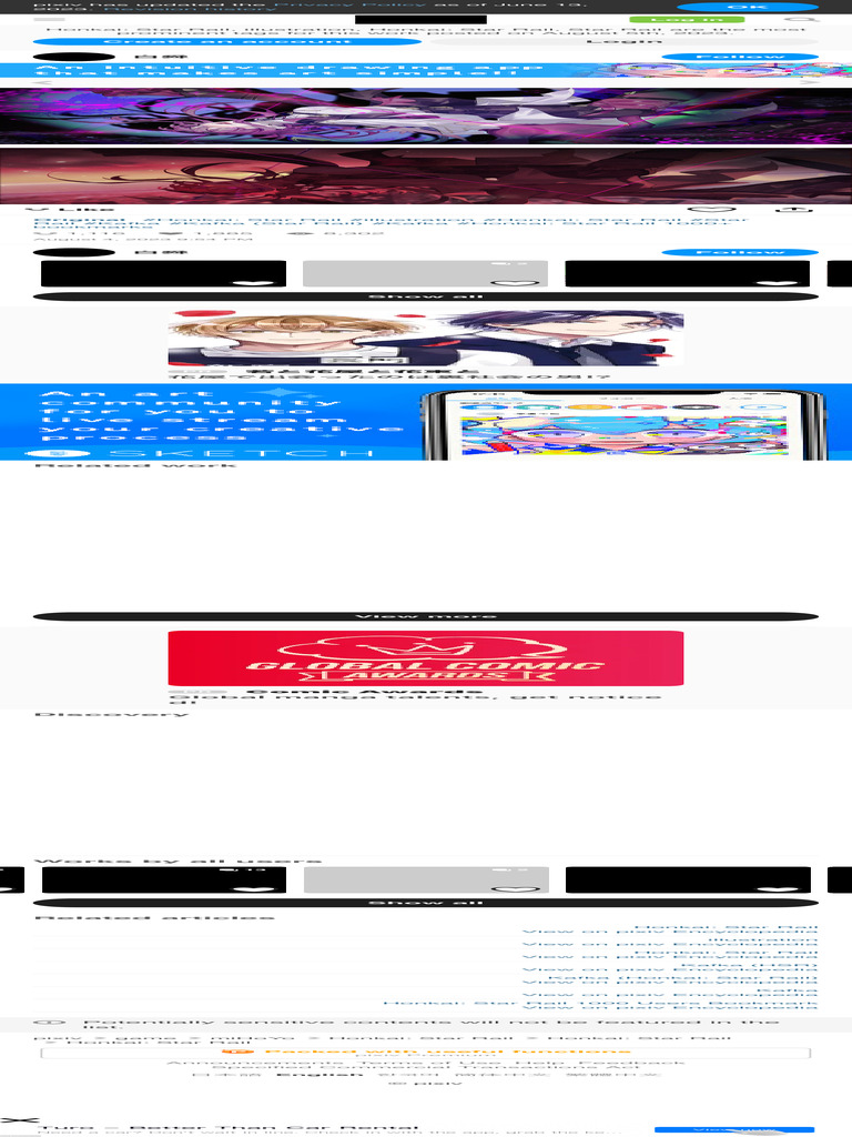 Honkai Star Rail, illustration, Honkai Star Rail 无题 - pixiv | PDF | Web 2.0 | Cyberspace