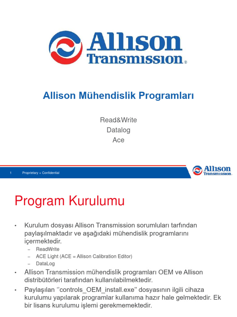 Allison Engineering Apps | PDF
