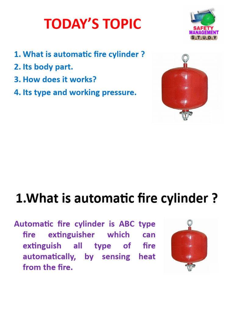 Automatic-Fire Cylinder | PDF | Home & Garden | Science & Mathematics