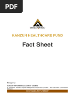 Kuza Money Market Fund (KES) Fact Sheet | PDF | Money Market Fund | Investing
