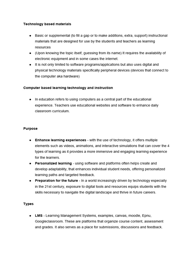 technology-presentation-1 | PDF | Educational Technology | Multimedia