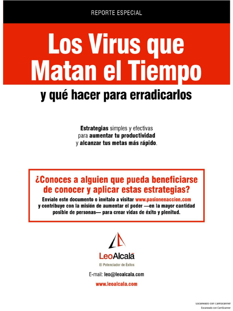 Los Virus Que Matan El Tiempo | PDF Los Virus Que Matan El Tiempo | PDF