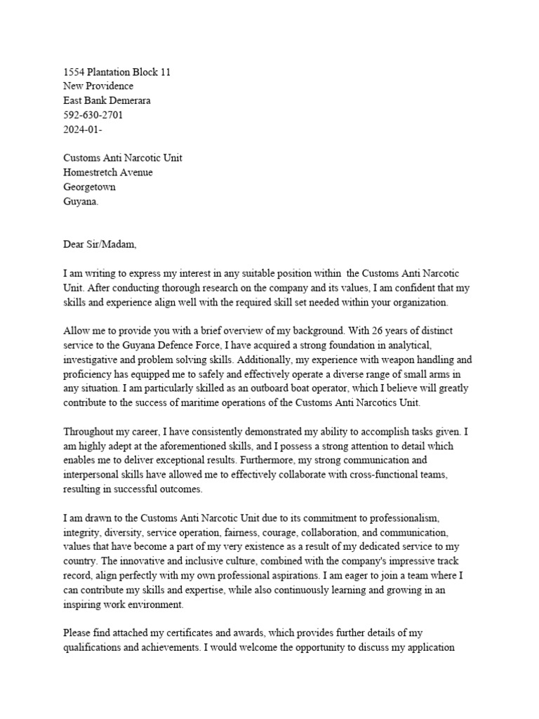 Archer Application Letter | Download Free PDF | Cognition | Social ...