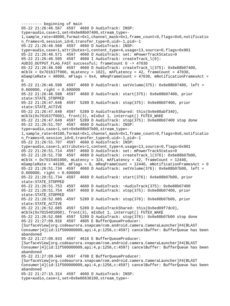 Log Cat 1716387986323 | PDF | Computers