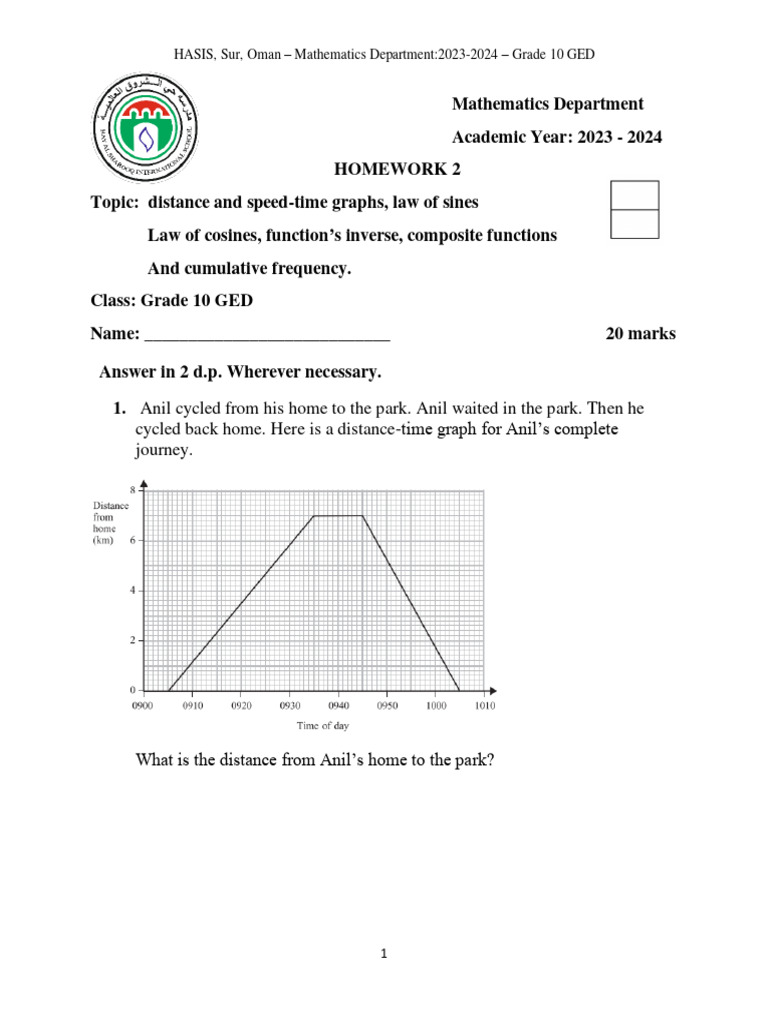 GR 10 GED HOMEWORK 2 | PDF | Elementary Geometry | Mathematics