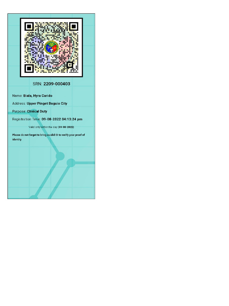 Boom Triage Gatepass | PDF