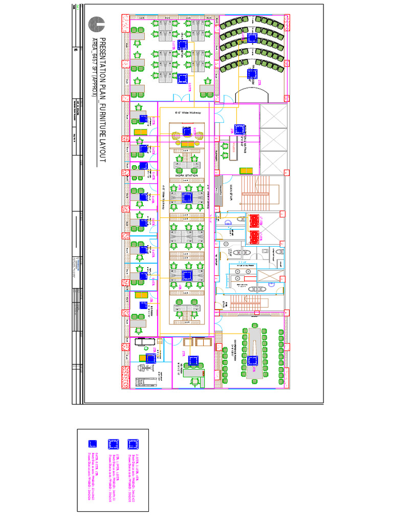 HVAC Layout and Furniture Plan | PDF