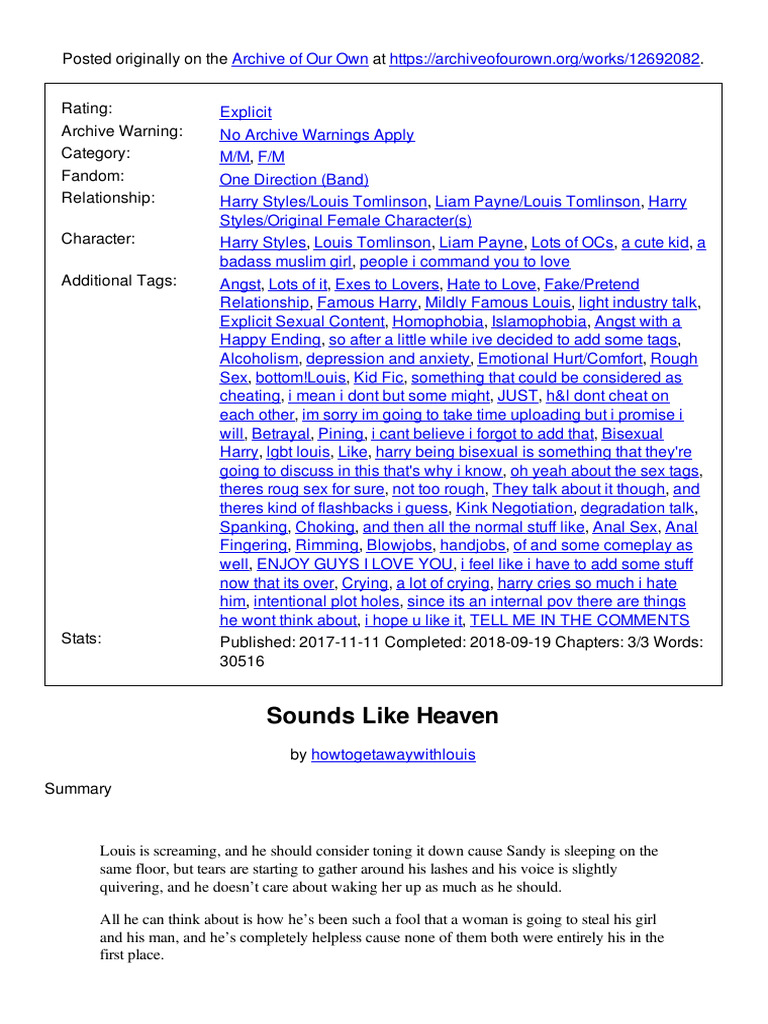 Sounds Like Heaven | PDF | Laughter
