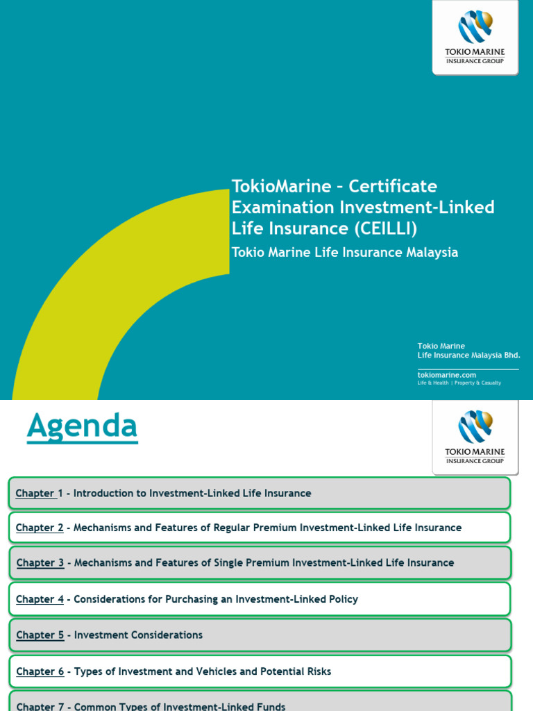 Ceilli Tokio Marine Slides | PDF | Life Insurance | Insurance