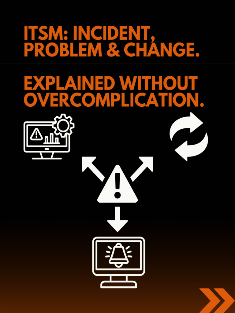 Itsm_ Incident Problem Change | PDF