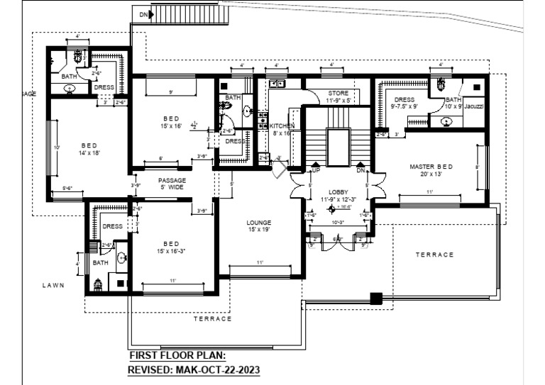FIRST FLOOR PLAN | PDF
