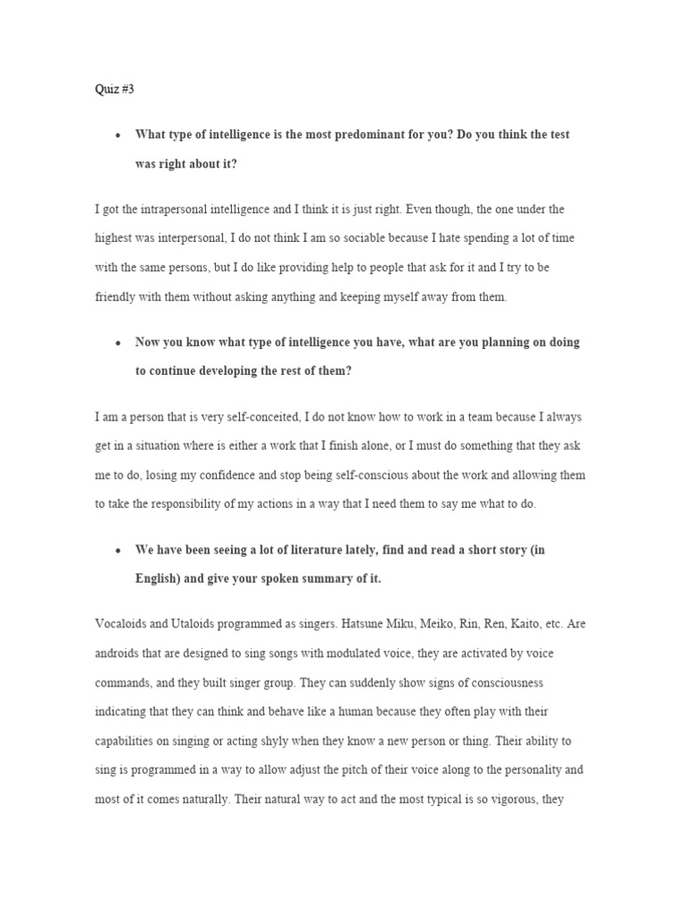 Quiz | PDF | Cognitive Science | Cognition