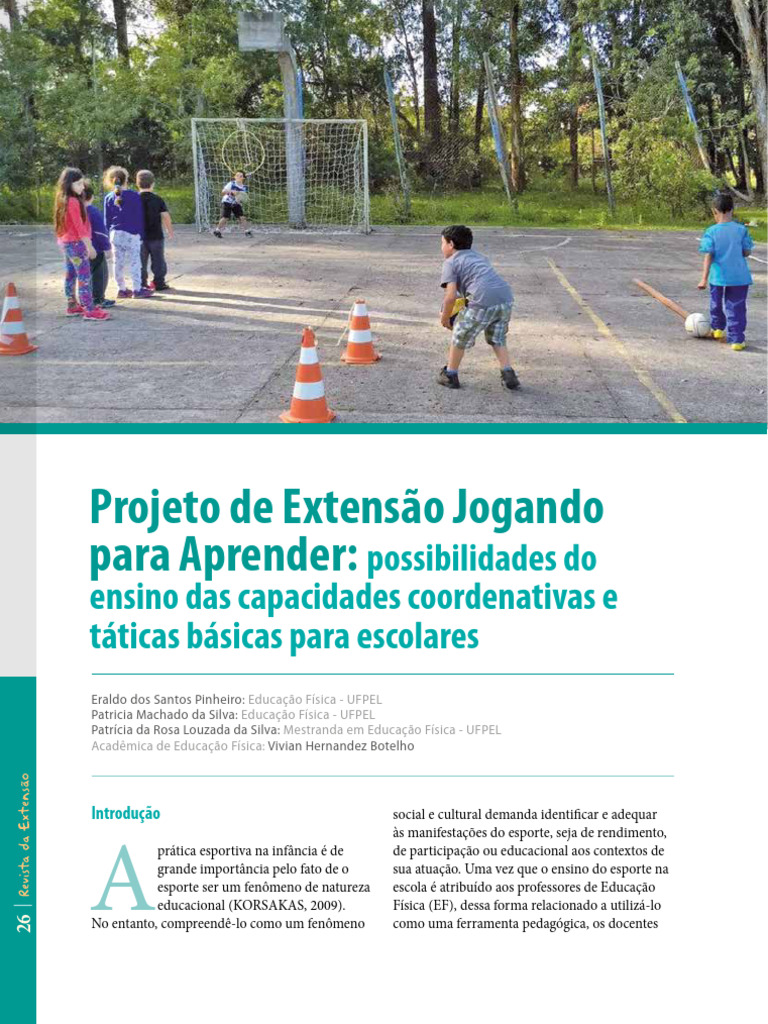 almeidapfeifer,+EXT RevExt 17 PDF 4 Projeto+de+extensão+Jogando+para+aprender | PDF ...