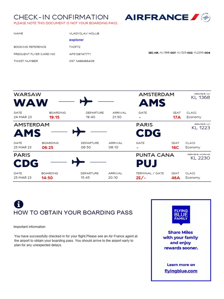 Check in Confirmation | Download Free PDF | Transport Companies | Transport