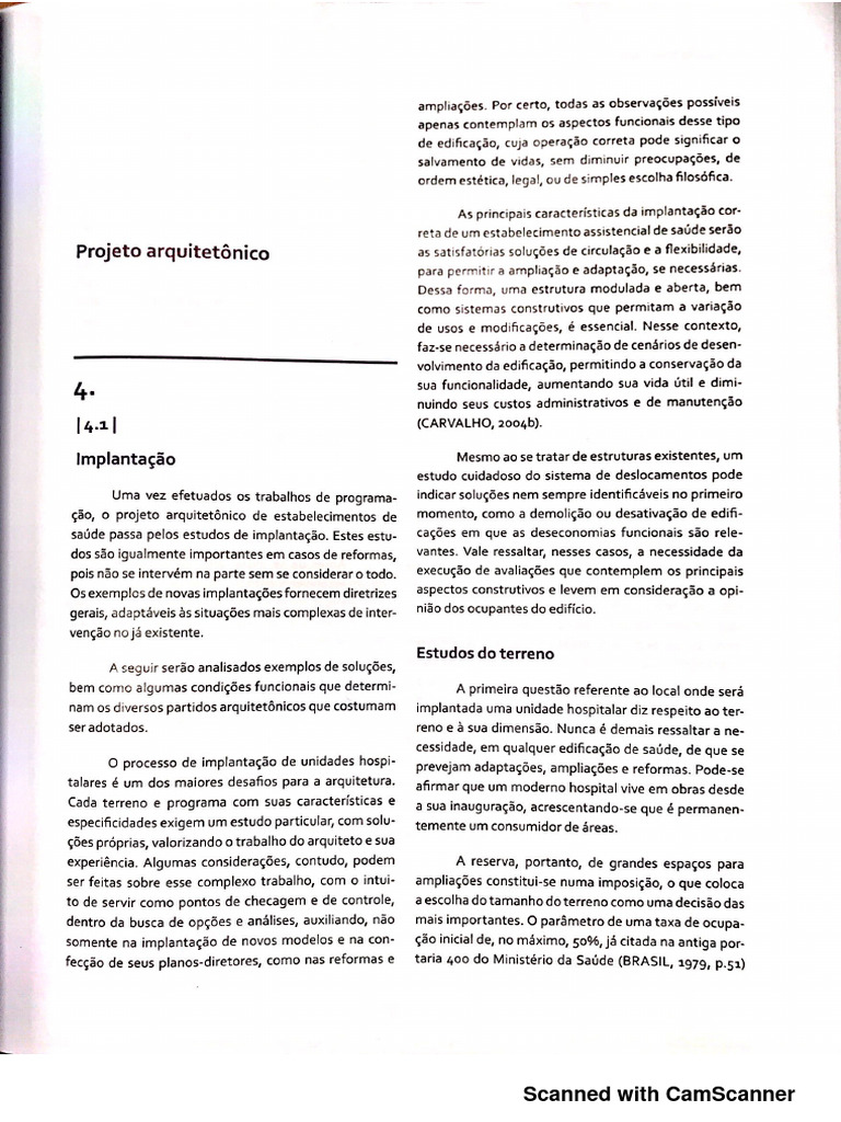 Cap. 4 Projeto Arquitetonico | PDF