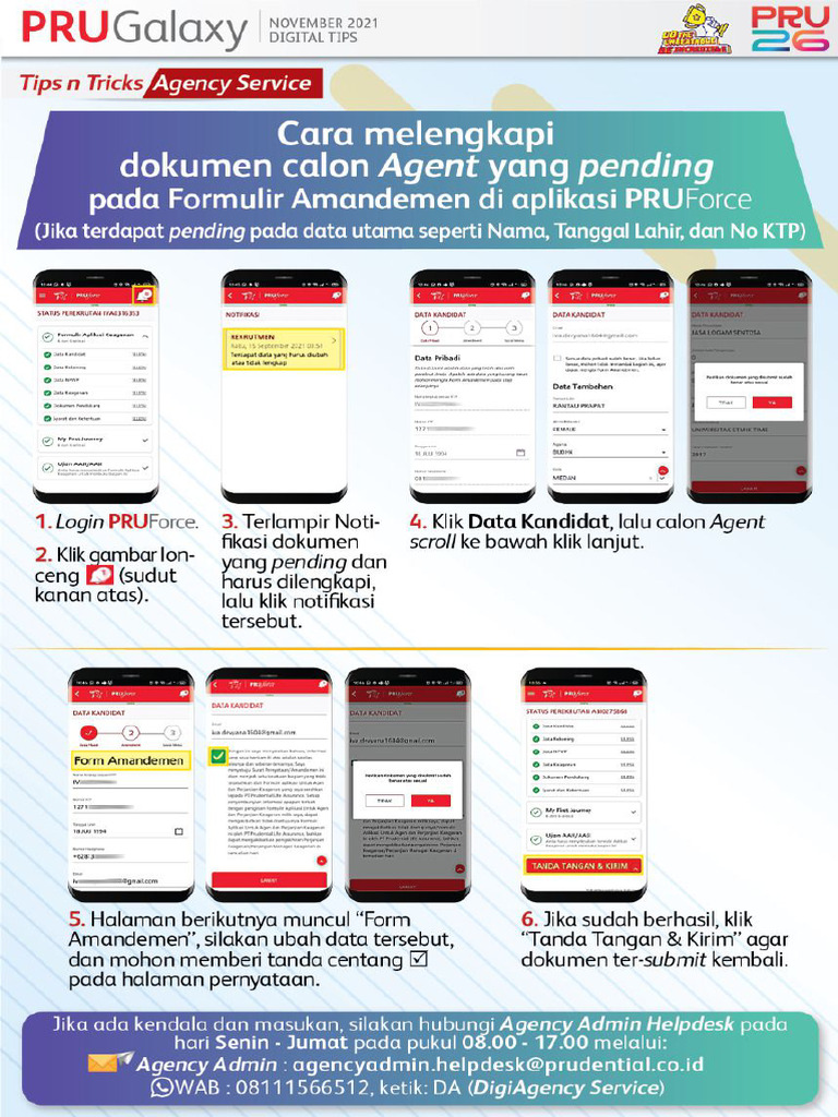 (Tips and Tricks Agency Service) Cara Melengkapi Dokumen Calon Agent Yang Pending Pada Formulir ...