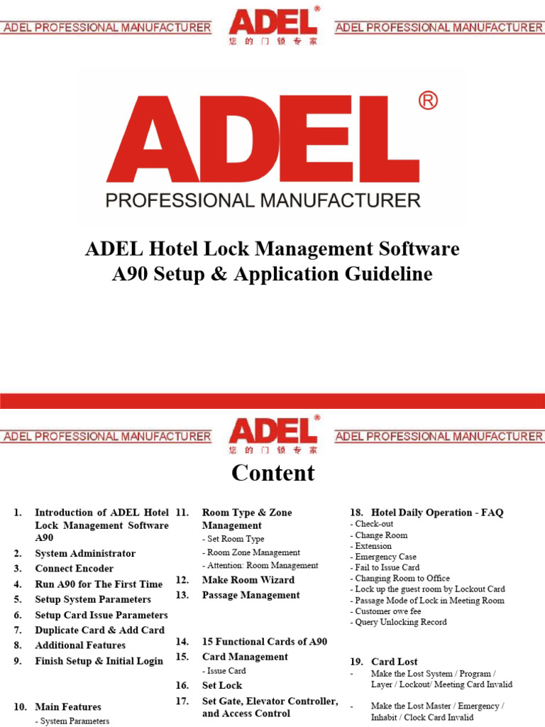A90 (Setup & Application Guideline) | PDF | Login | Parameter (Computer ...