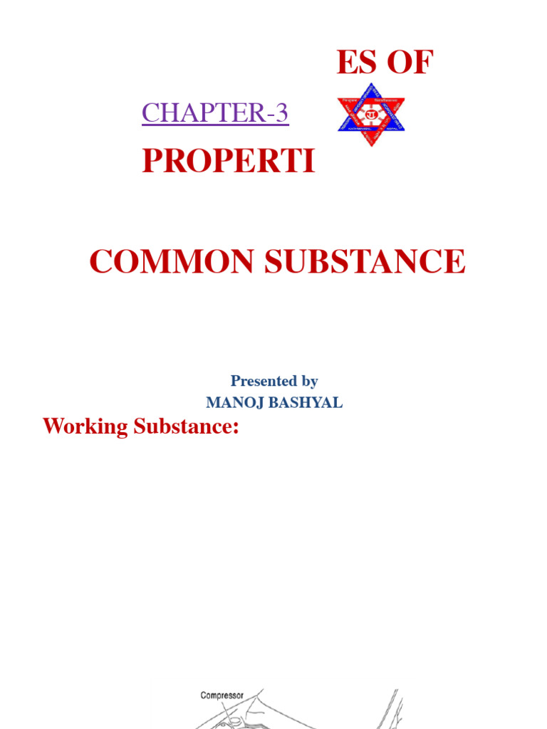 Properties of Common Substance | PDF | Phase (Matter) | Gases
