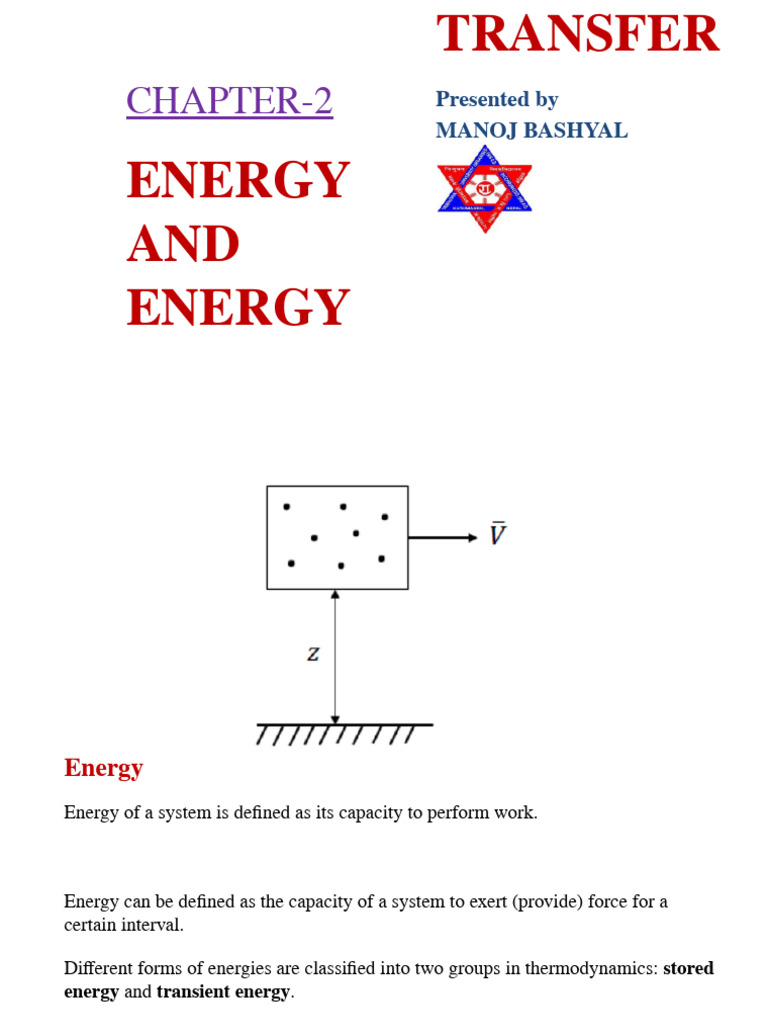 Energy Transfer in Thermodynamics | PDF | Heat | Heat Transfer