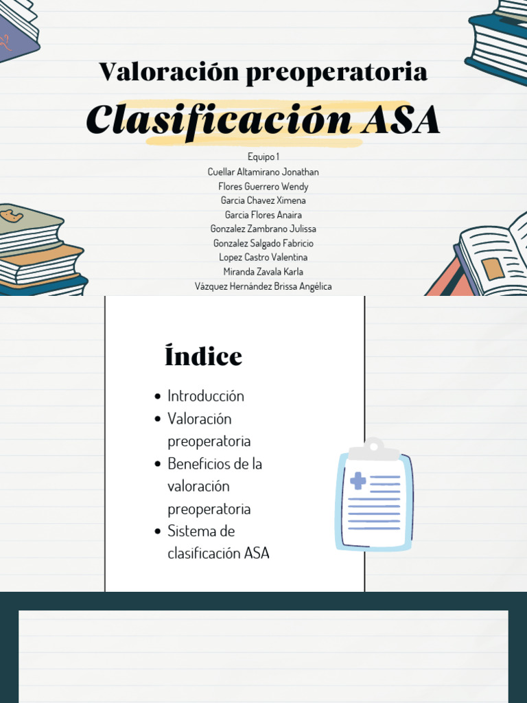 Clasificacion Asa | PDF | Diabetes | Anestesia