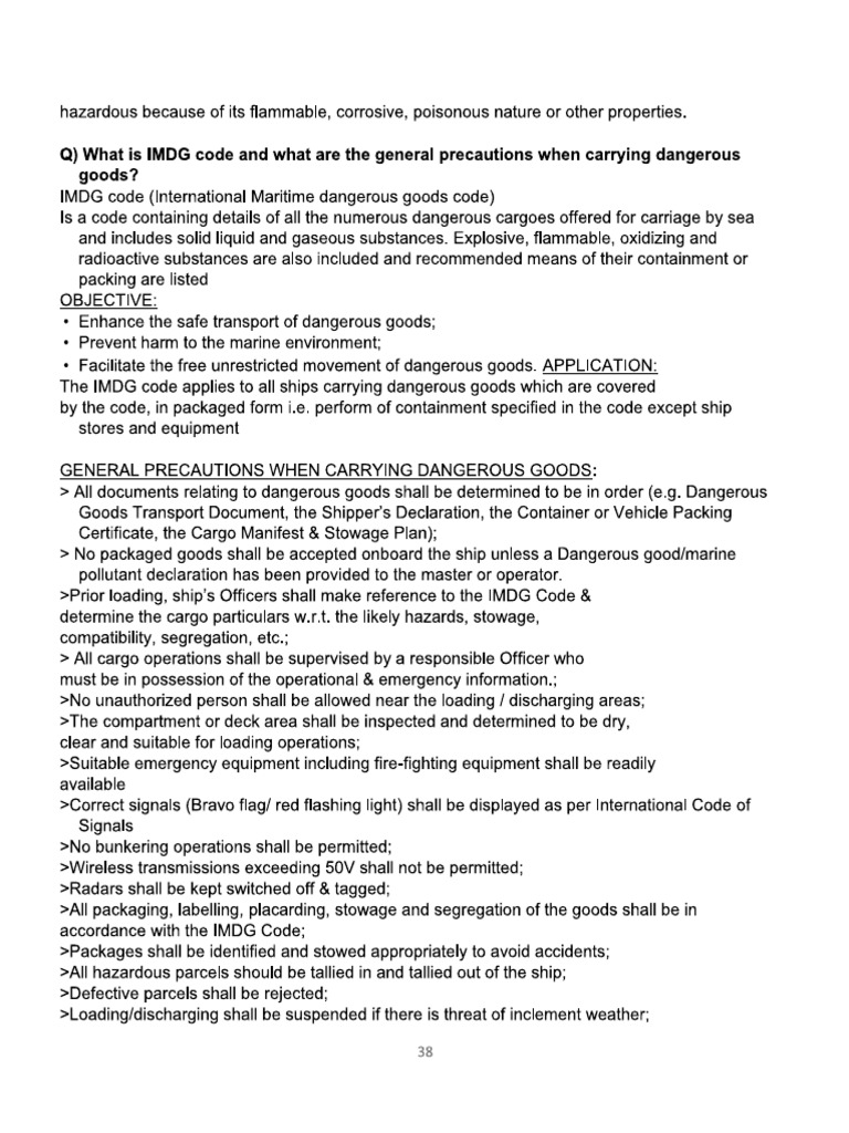 Imdg | PDF