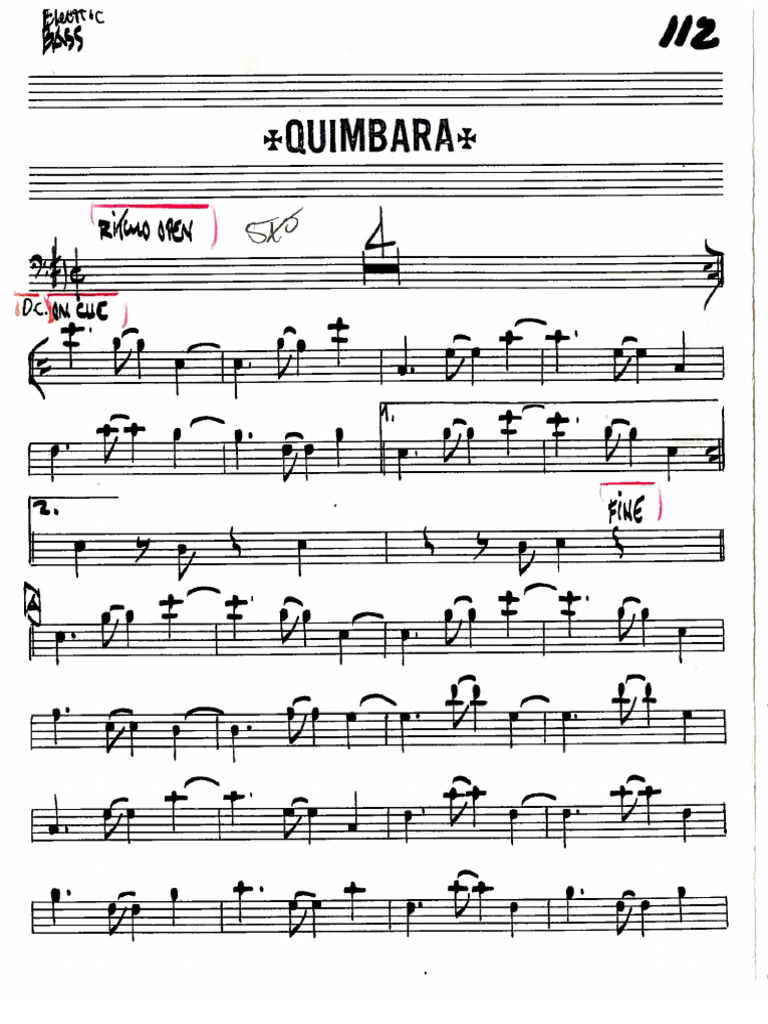 Quimbara Bass | PDF